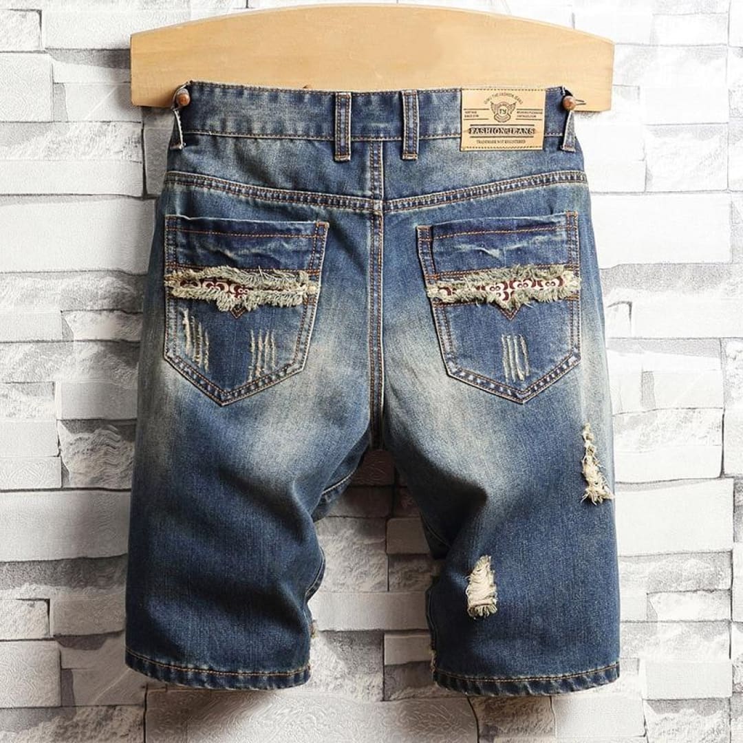 Ripped and Distressed Jeans Shorts – The Urban Clothing Shop™